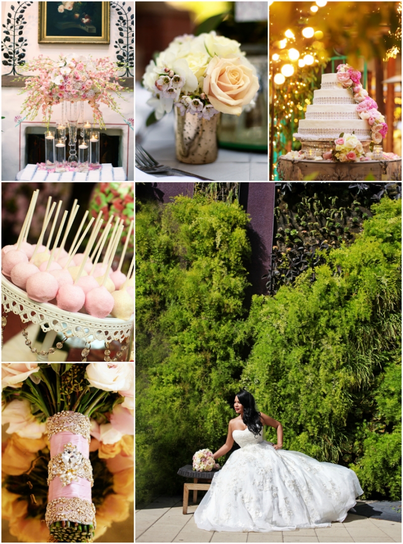 Whimsy in Pink - Wedding Fanatic