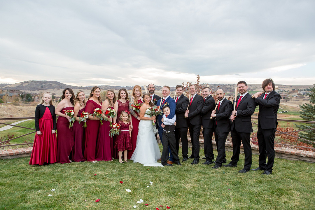 Baseball Themed Wedding - Wedding Fanatic