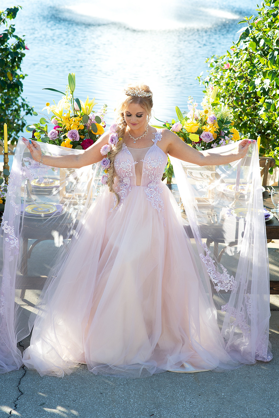 3 Disney Princesses Inspired Styled Shoot - Wedding Fanatic