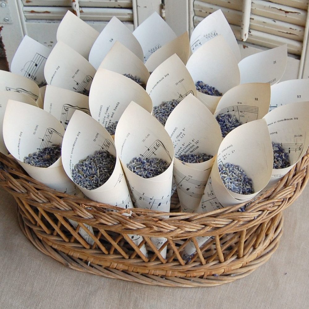Beautiful DIY Wedding Cones at Virtually No Cost - Wedding Fanatic