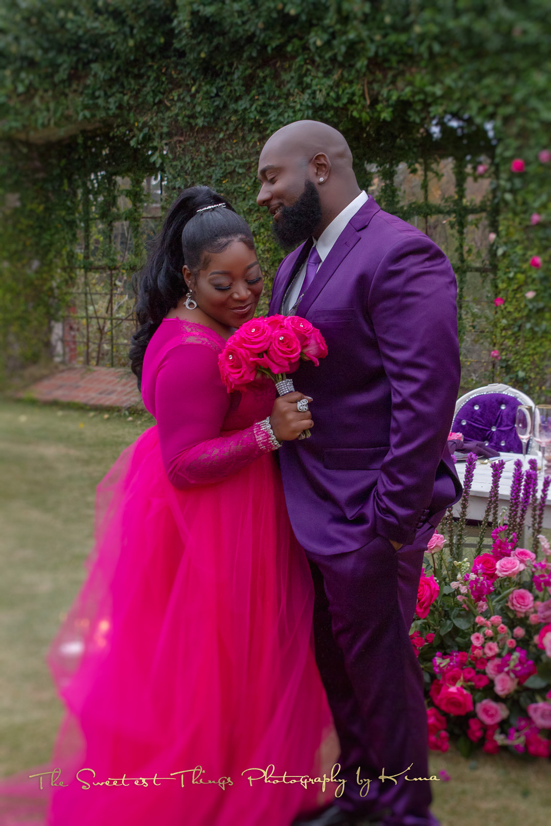 Color Palette: Magenta + Pink + Purple - Wedding Fanatic