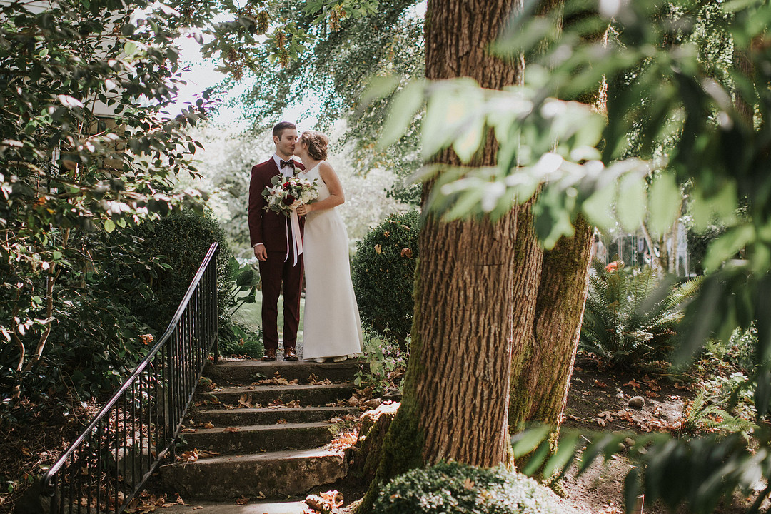 Intimate Garden Wedding at Deepwood Estates - Wedding Fanatic
